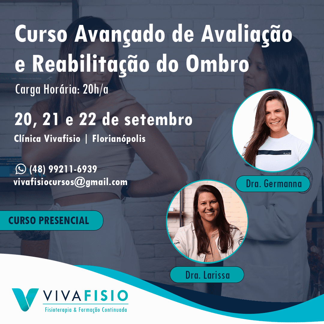 Curso Avançado de Avaliação e Reabilitação do Ombro - Vivafisio Cursos Curso Avançado de Avaliação e Reabilitação do Ombro - Vivafisio Cursos
